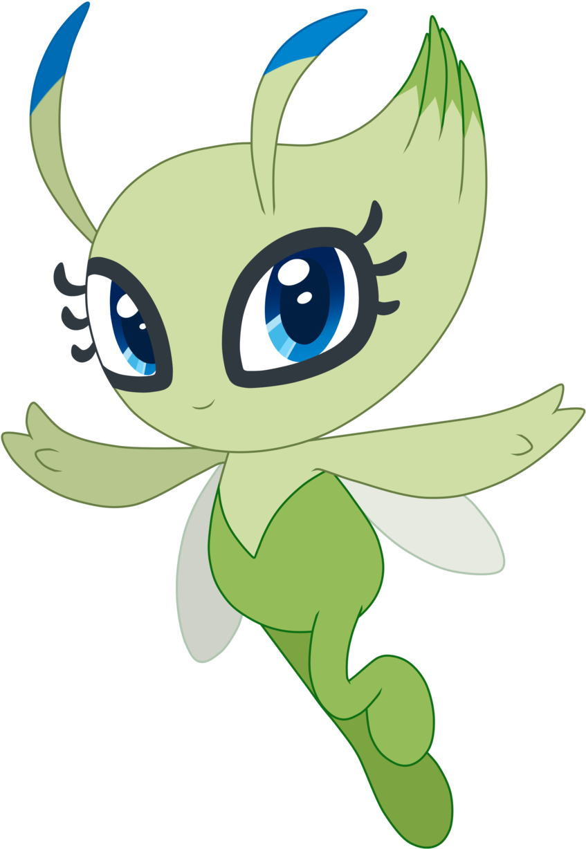 Download HD 195kib, 1024x1365, Celebi - Cartoon Transparent PNG Image ...