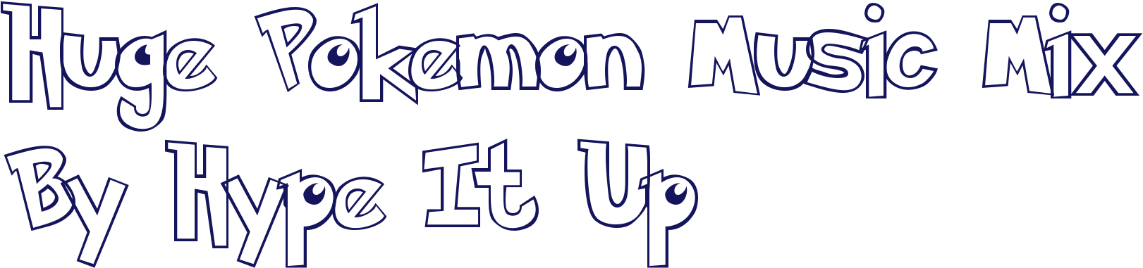 Download Pokemon Font Generator - Pokémon - HD Transparent PNG ...