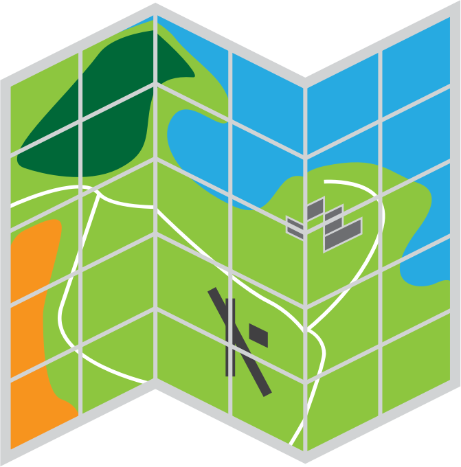 Download This Free Icons Png Design Of Folded Map - HD Transparent PNG ...