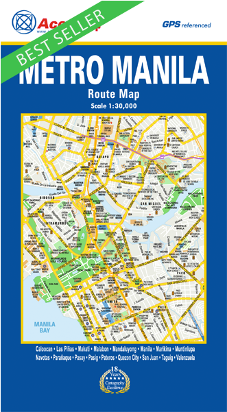 Metro Manila Street Map