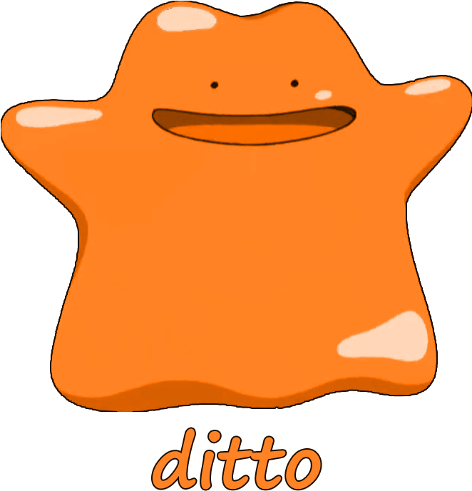 Download HD Ditto 0 - 5 - - Orange Ditto Transparent PNG Image ...