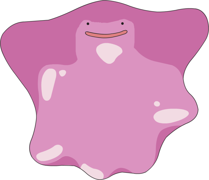 Download HD Ditto , - Ditto Pokemon Transparent PNG Image - NicePNG.com