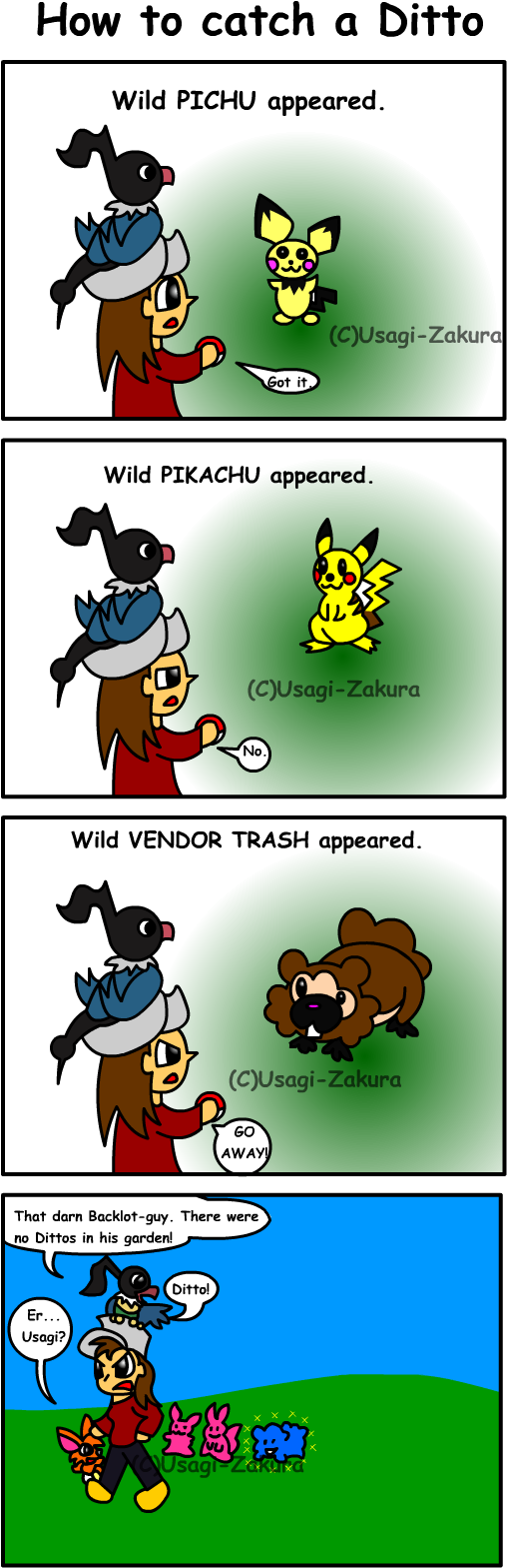 Pokemon Ditto Comics