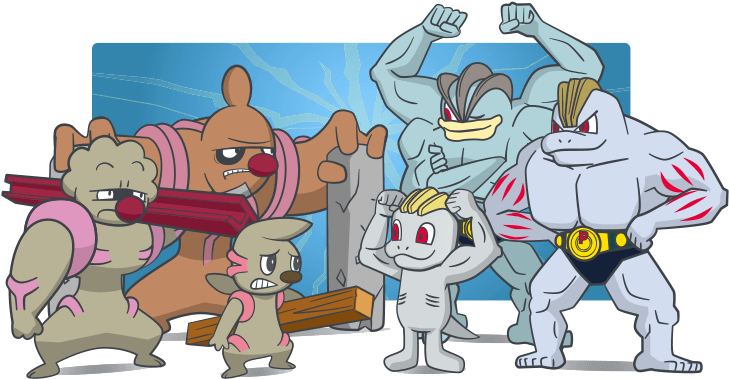 Download HD Pokemon Published An Official Machamp Website Giving ...
