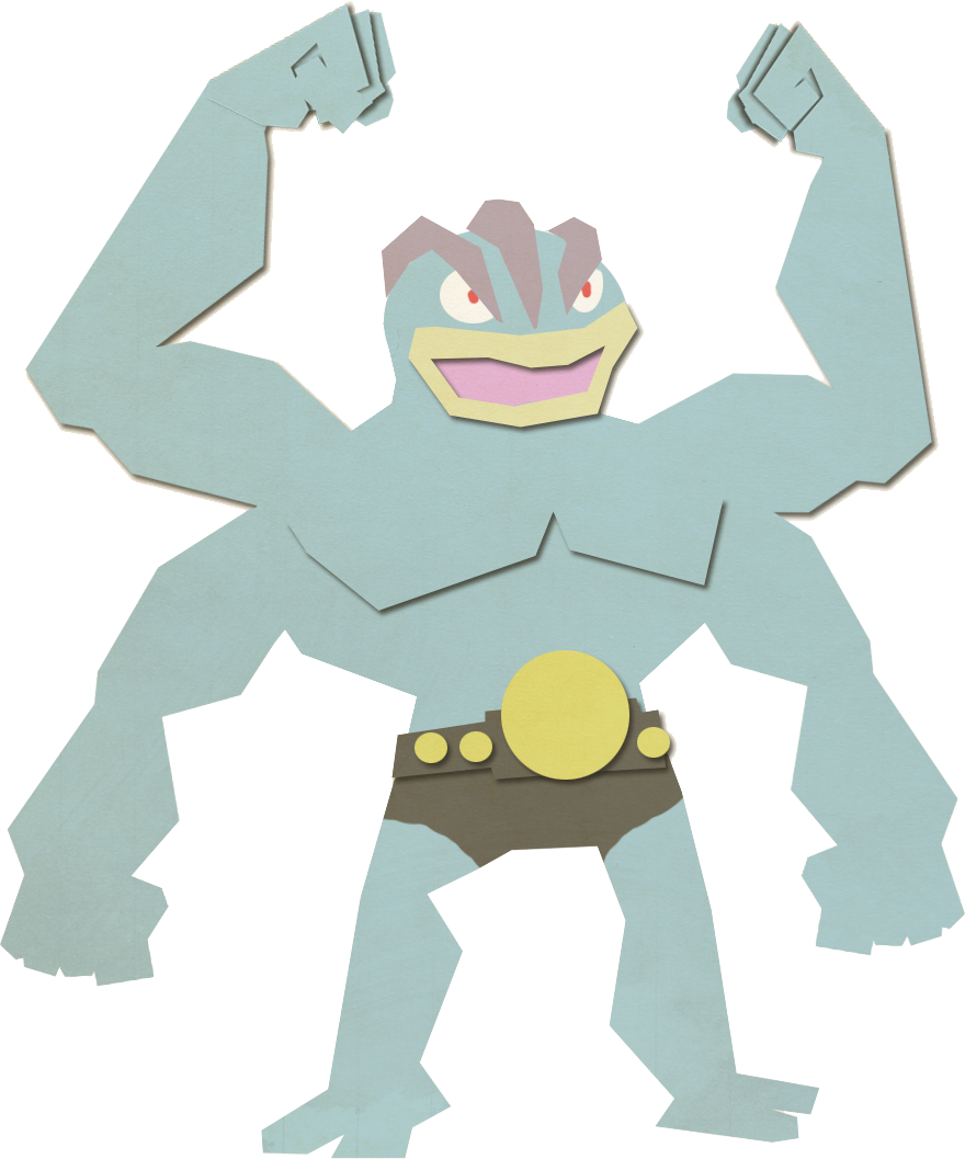 Download HD Machamp - Illustration Transparent PNG Image - NicePNG.com