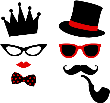 Download HD Photo Booth Props Png - Props For Photo Booth Png ...