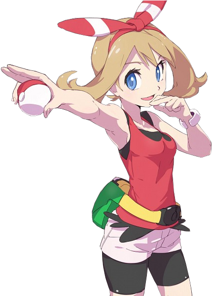 Download HD May, Pokemon Trainer, And Pokemon Girl Image - May Pokemon ...