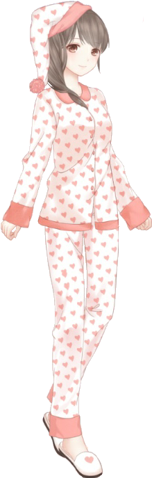 Download HD Heart Pajamas - Wiki Transparent PNG Image - NicePNG.com