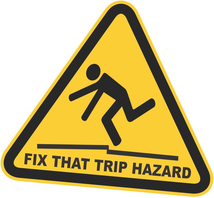 Download HD Trip Hazards Transparent PNG Image - NicePNG.com