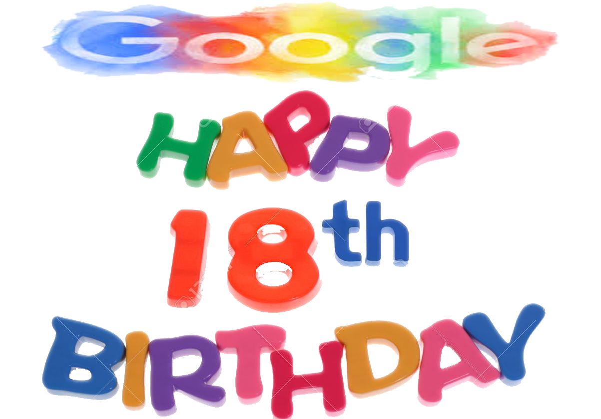 Download HD Happy 18th Birthday, Google - Happy 18th Birthday Google ...