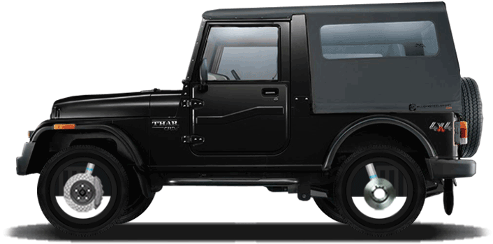 Download Slide Background - Mahindra Thar Di Black - HD Transparent PNG ...