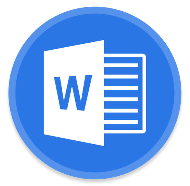 Word Icon Png Transparent