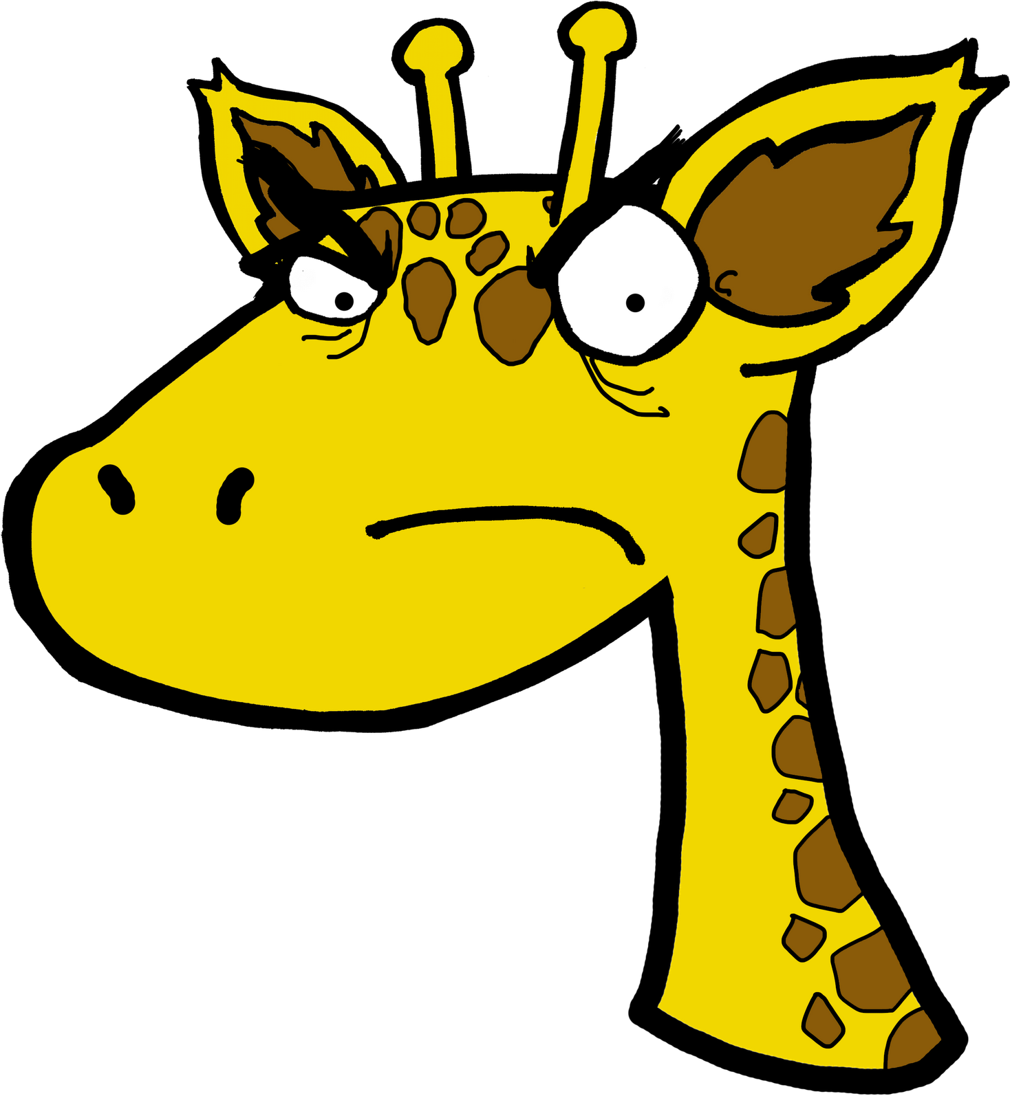 Angry Giraffe