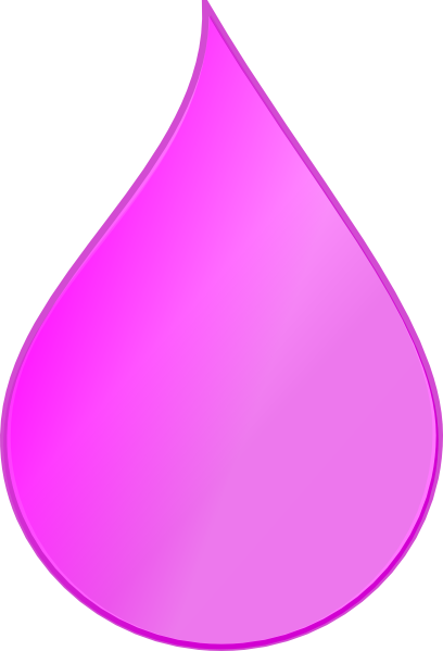 Download HD Pink Raindrops Clipart - Pink Rain Drops Png Transparent ...