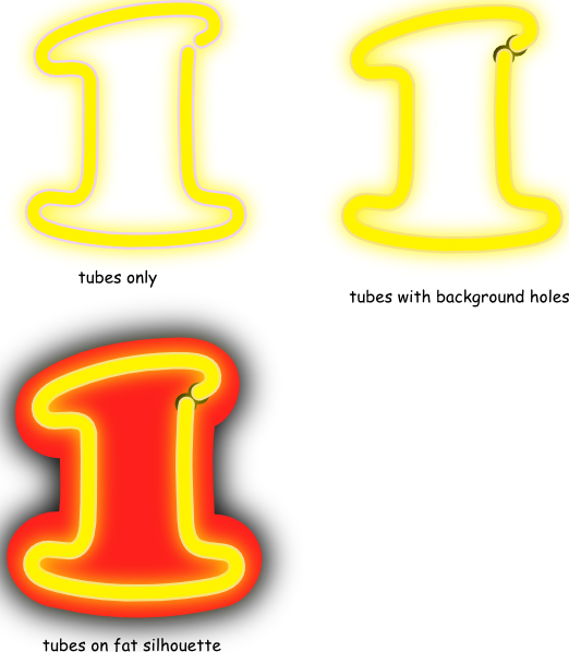 Download Free Vector Neon Numerals Clip Art - Numero 1 Neon Png - HD ...