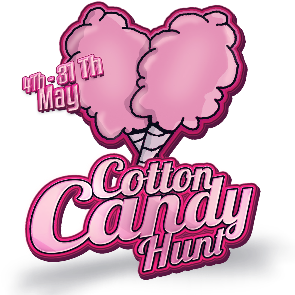 Download HD The Cotton Candy Hunt Png - Cotton Candy Logo Png ...