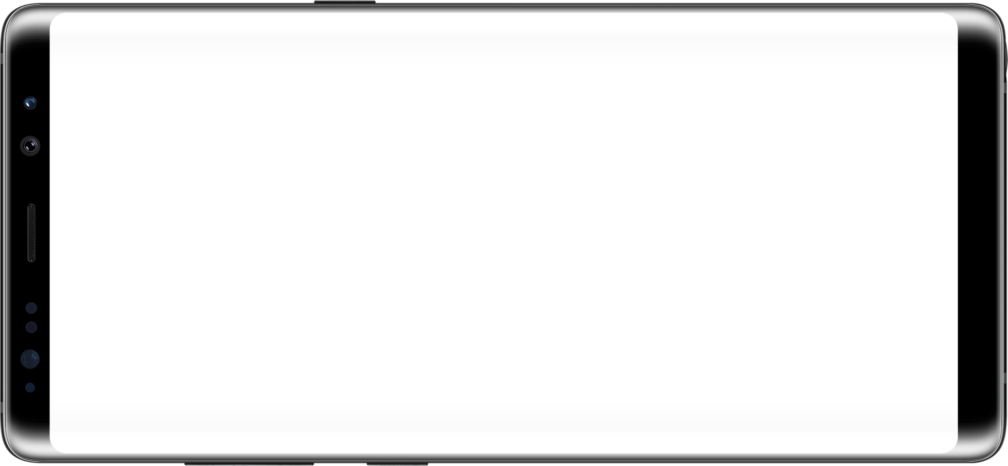 Download HD Phone Screen Png - Samsung Galaxy Note 8 Frame Transparent ...