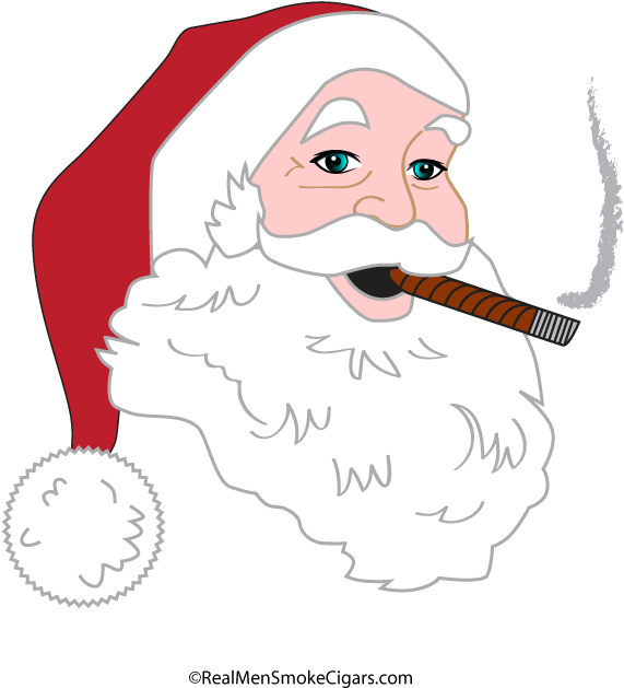 Smoking Santa