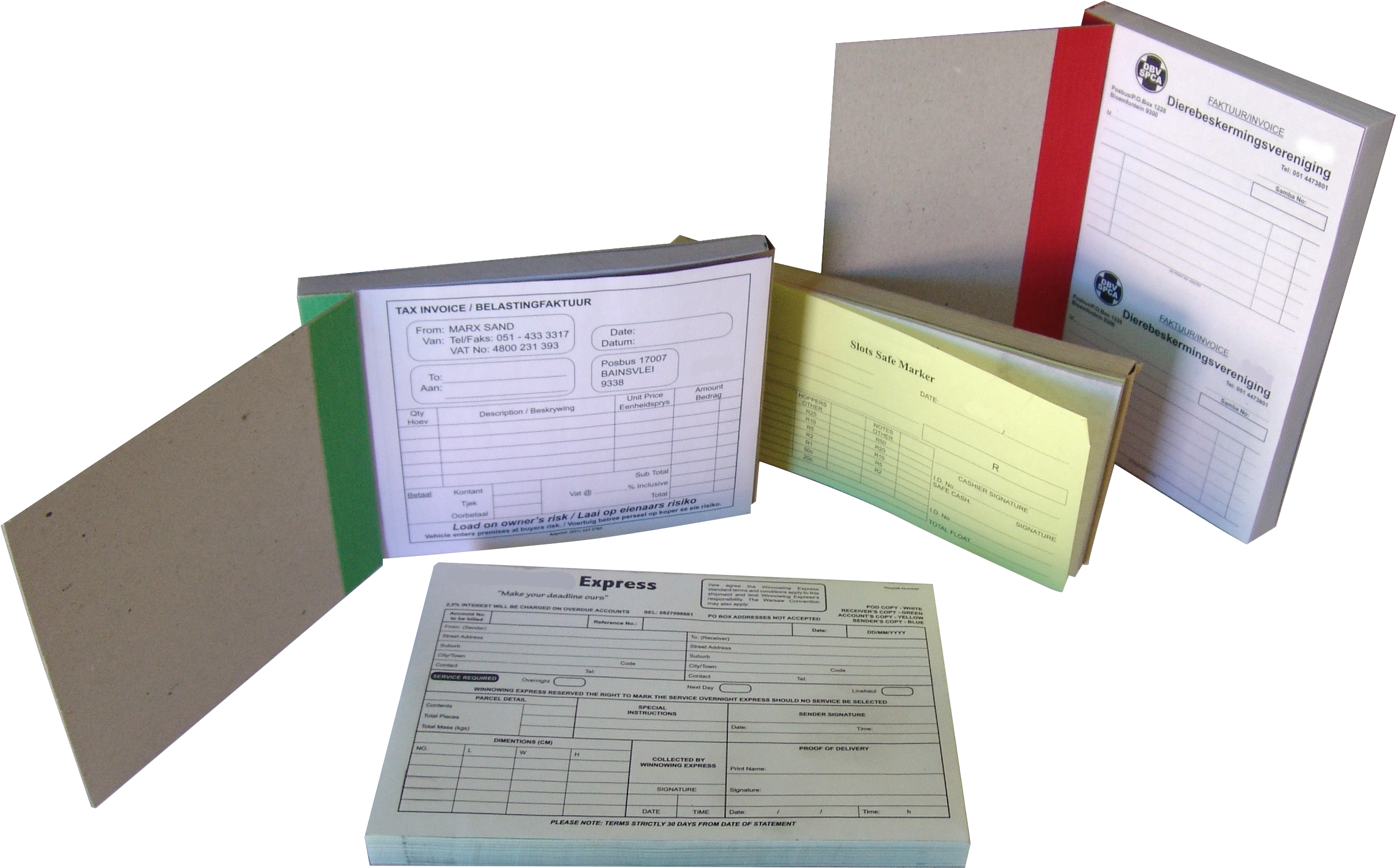 Download Numbered Stationery - Invoice Books Png - HD Transparent PNG ...