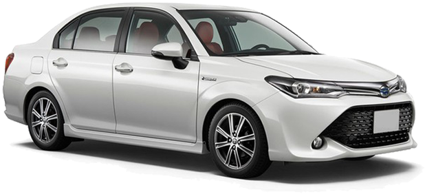 Download HD X Car Rentals For Grab Private Hire - Toyota Axio Pics Png ...