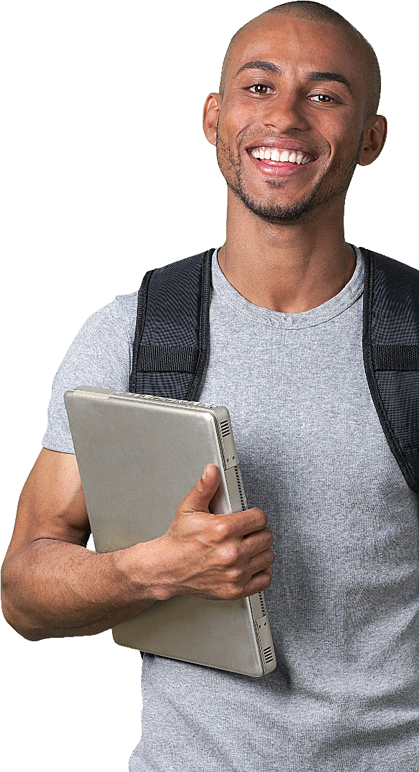 Download Man With Laptop - Stock Pictures Of Student - HD Transparent ...