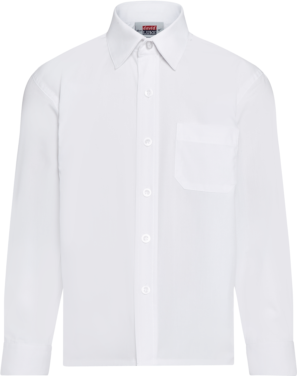 Download White School Shirt - Chemise Blanche Uniforme Scolaire - HD ...