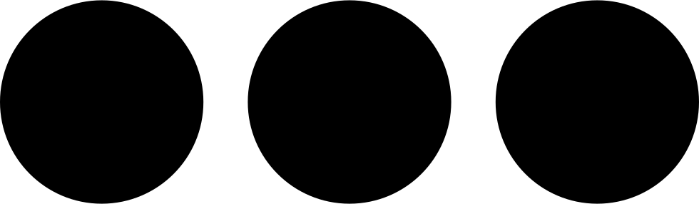 Download More With Three Dots Button Comments - 3 Points Icon Png - HD ...