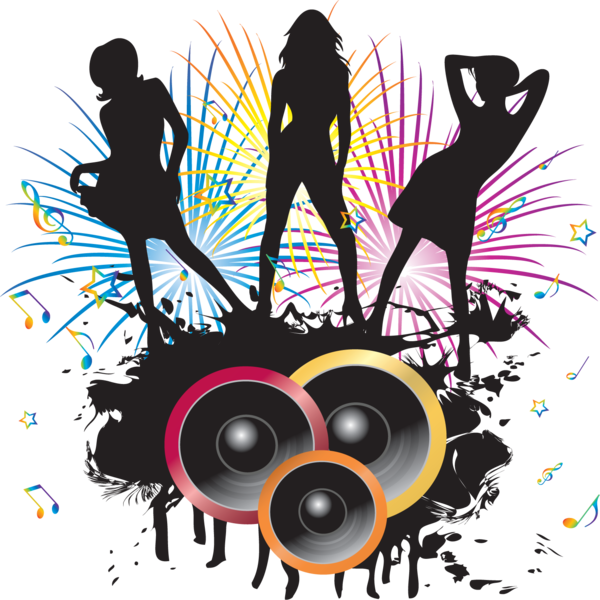 Download Dance Music Vector - Music And Dance Vector - HD Transparent ...