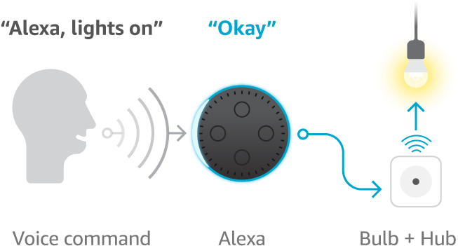 Download Diagram Of Alexa And Hub Integration For Alexa Voice - Amazon ...
