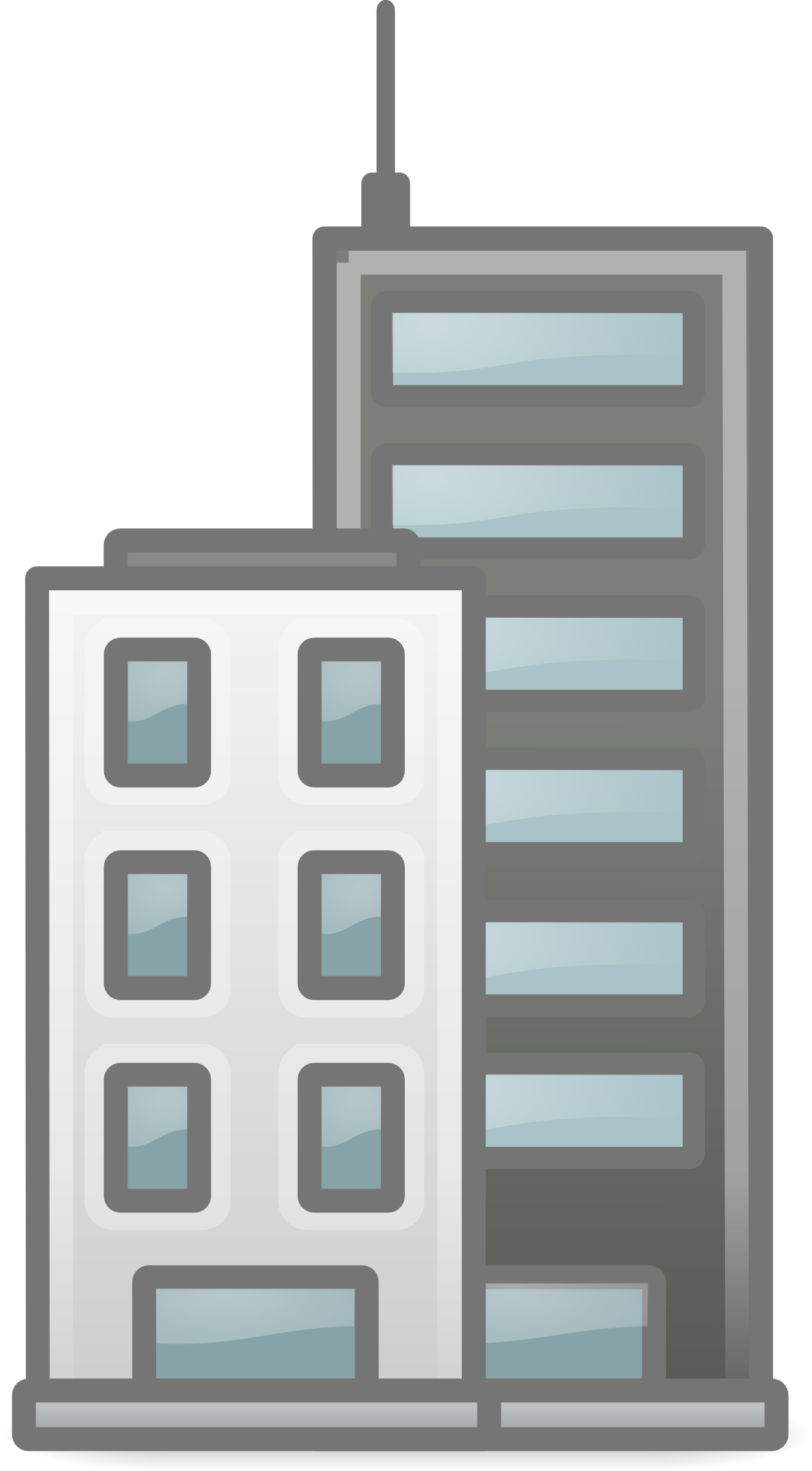 Download HD Bulding Clipart Two Building - Building Clip Art ...