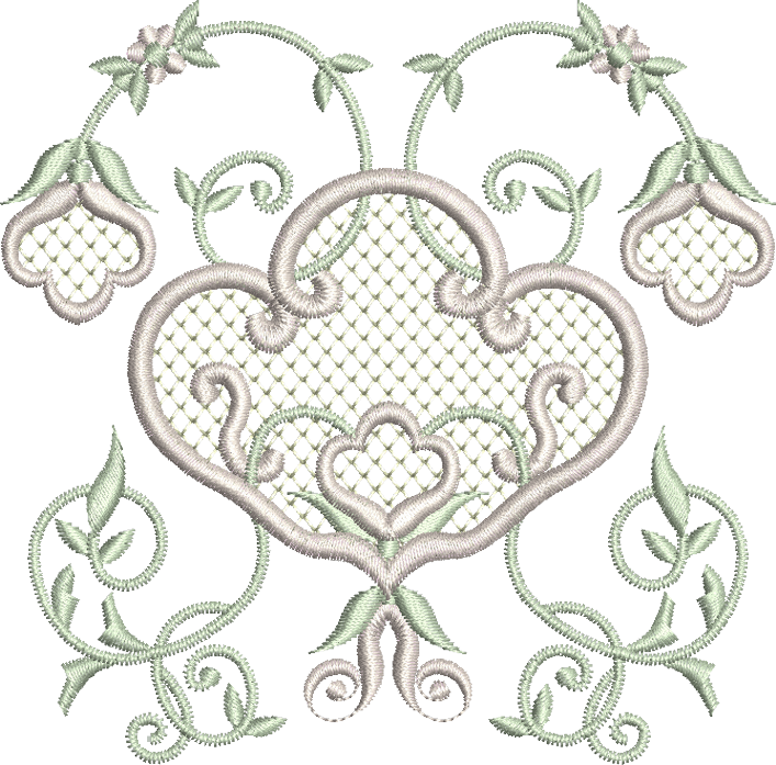 Download Embroidery Flowers Design Png - HD Transparent PNG - NicePNG.com