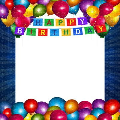 Download Kaz Creations Deco Background Frame Happy Birthday - Happy ...