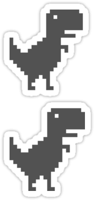 Download Chrome Dinosaur Png Transparent Library - Chrome Dino Png - HD ...