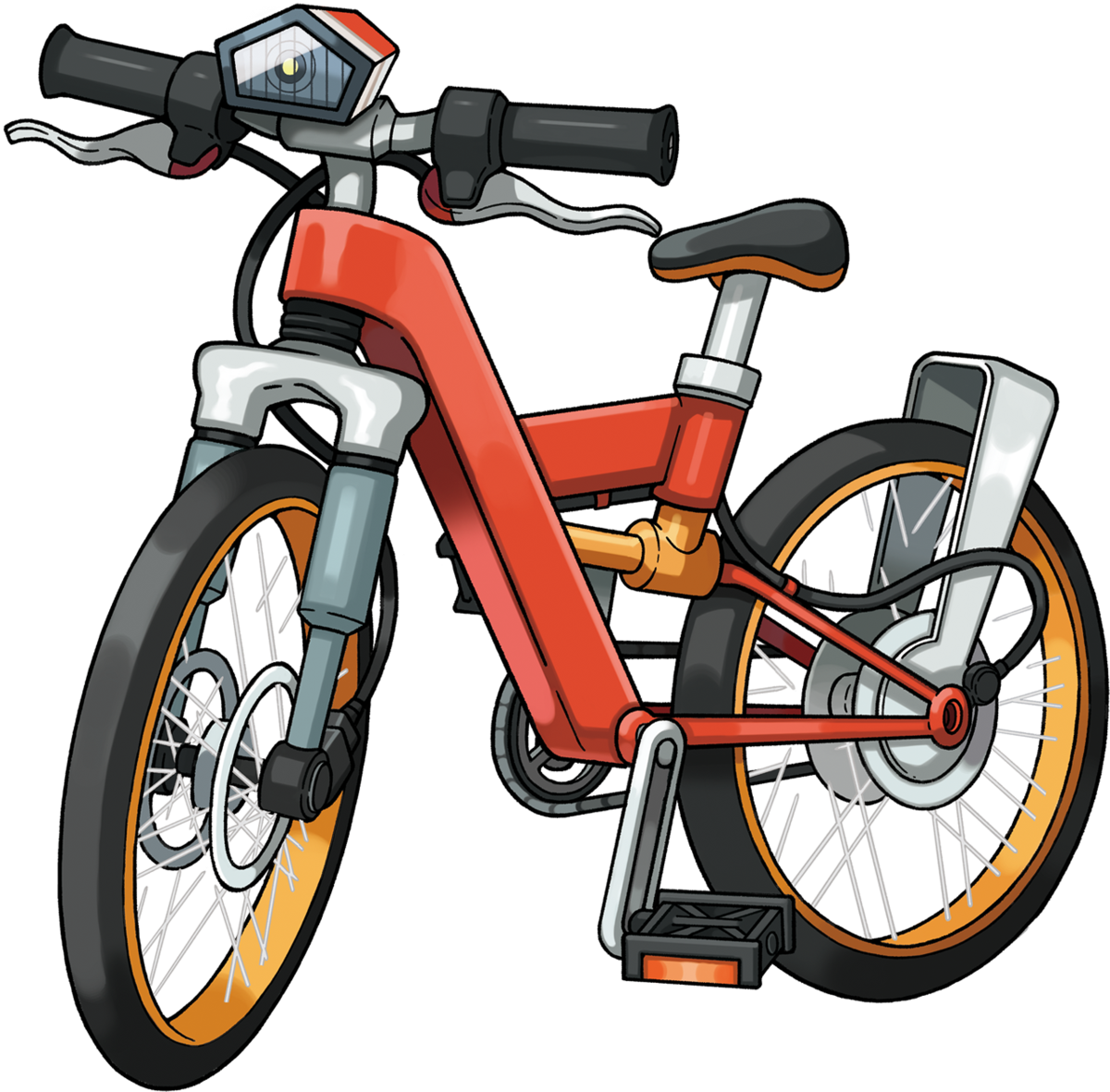 Download HD Acro Bike Oras - Pokemon Acro Bike Transparent PNG Image - NicePNG.com