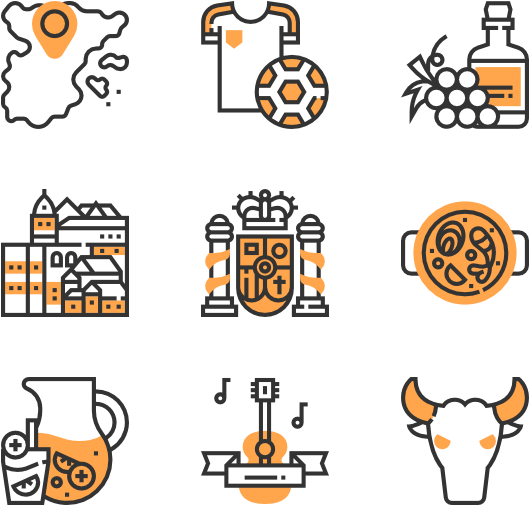 Download Spain - Spanish Icons Png - HD Transparent PNG - NicePNG.com