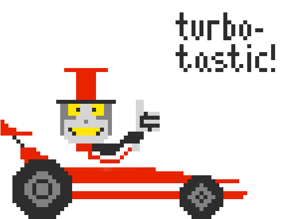 Download Turbo-tastic - Wreck It Ralph Turbo Pixel - HD Transparent PNG ...