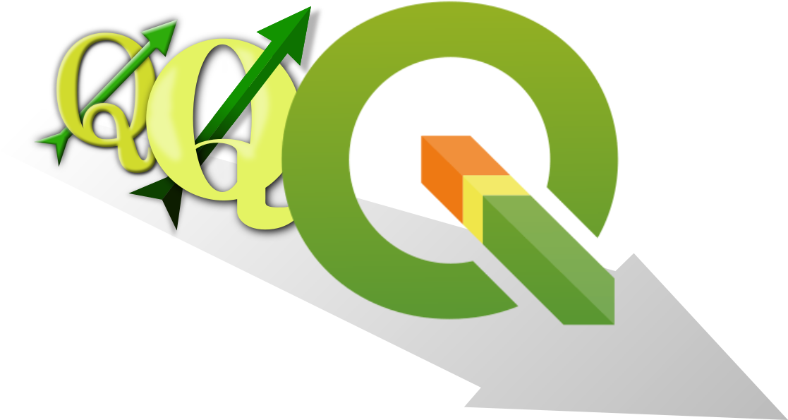 Download Qgis Logo Evolution - Qgis Logo - HD Transparent PNG - NicePNG.com
