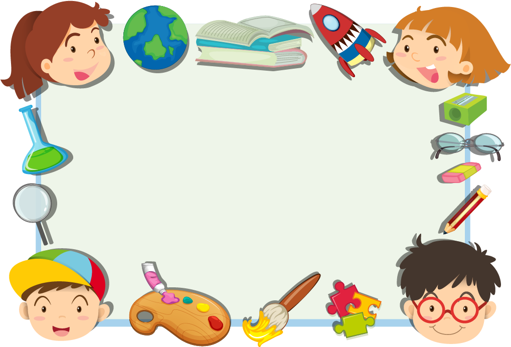 Download Child Cartoon Clip Art - Cute Cartoon Clip Art Frame - HD ...