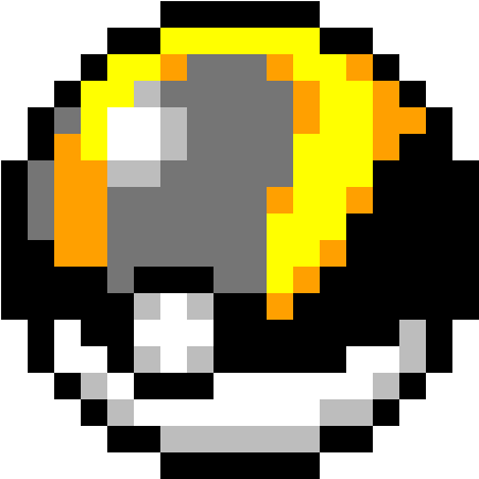Grille De Pixel Art Ultra Ball Pixilart Ultra Ball