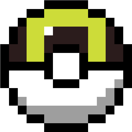 Download Ultra Ball - Pixel Art Smiley - HD Transparent PNG - NicePNG.com