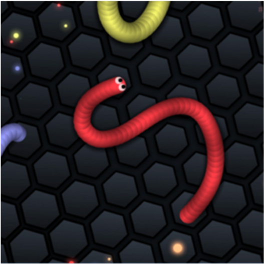 Download HD 1 Slitherio Crop - Slither.io Transparent PNG Image ...