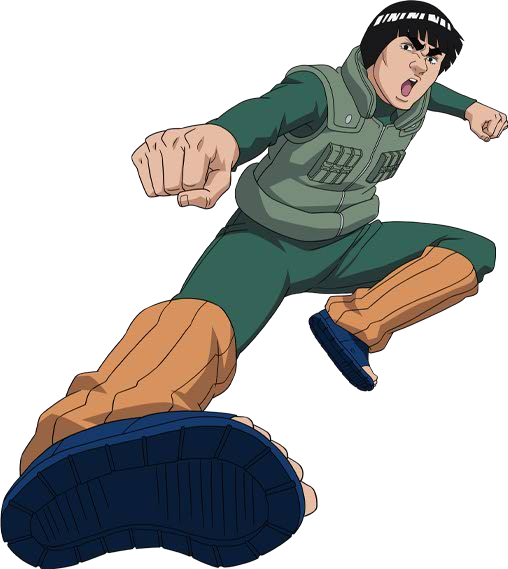 Download HD No Caption Provided - Might Guy Png Transparent PNG Image ...