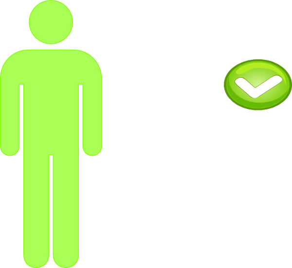Download Single Person Icon Light Green Clipart Png For Web - HD ...