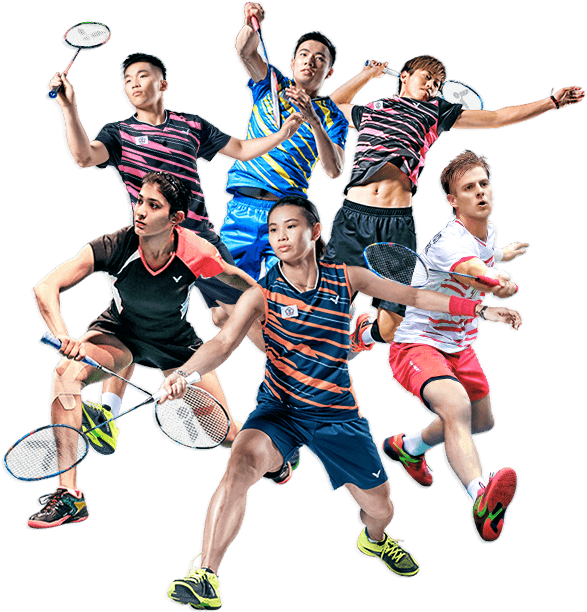 Download Victor Athlete - Badminton Players Png - HD Transparent PNG ...