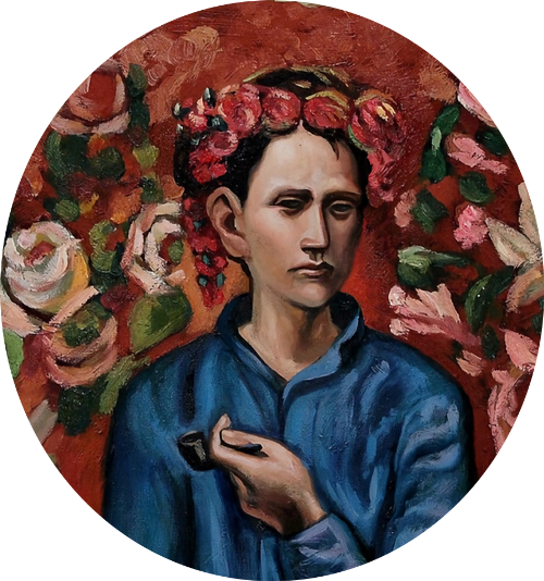 Download Original - Pablo Picasso Rose Period Painting - HD Transparent ...