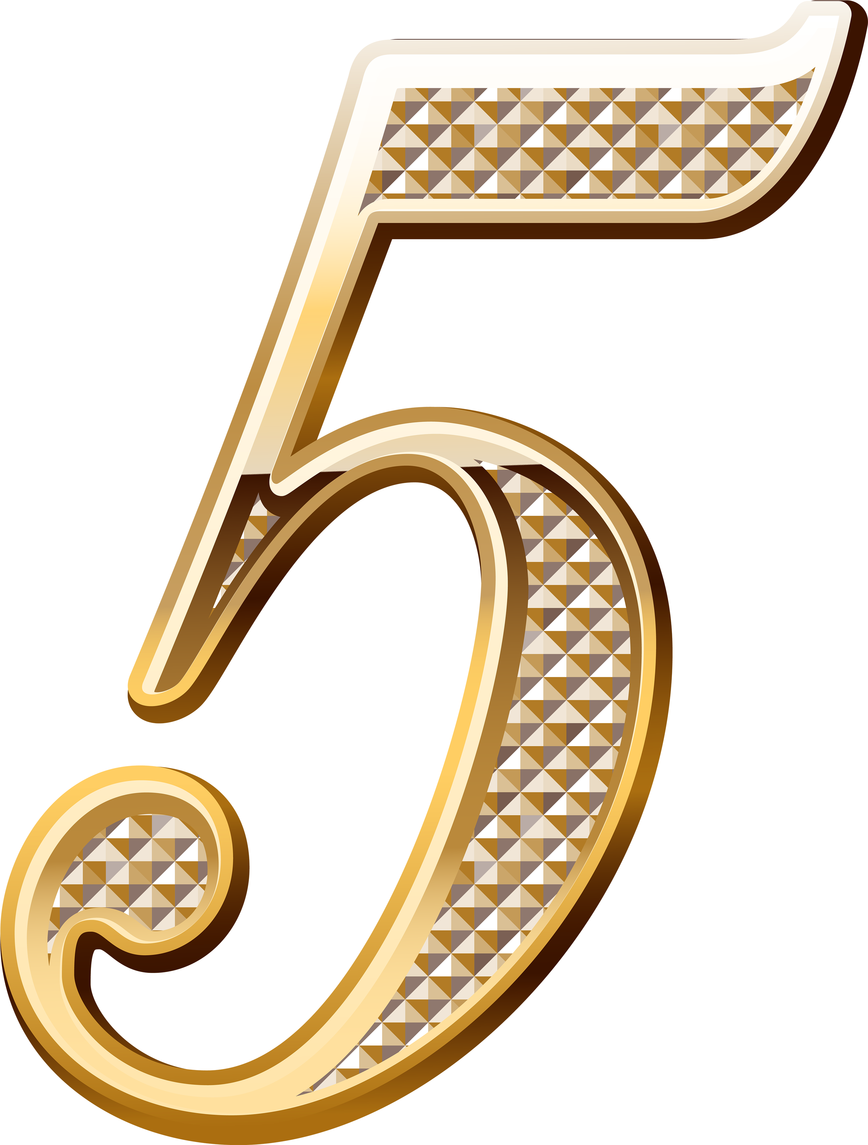Download Gold Numbers Png - HD Transparent PNG - NicePNG.com