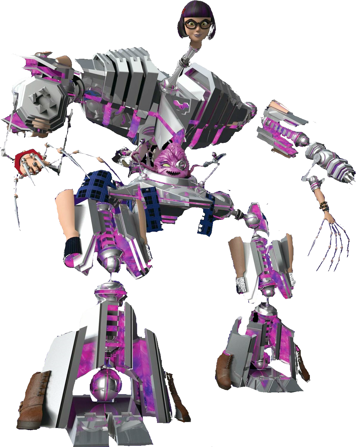 Download HD Kraang Sub Primee2 - Krang Transparent PNG Image - NicePNG.com