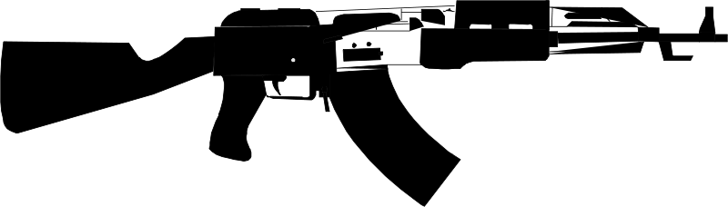 Download HD Free - Ak 47 Clip Art Transparent PNG Image - NicePNG.com
