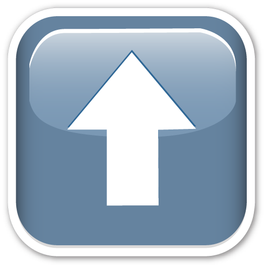 Download Upwards Black Arrow - Up Arrow Emoji Png - HD Transparent PNG ...