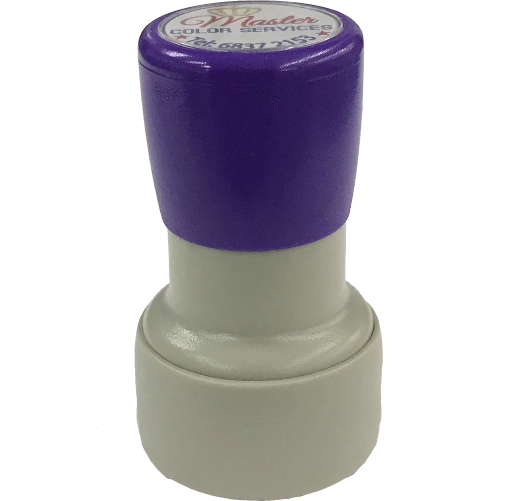Download HD Pre Ink Stamp Round - Plastic Transparent PNG Image ...
